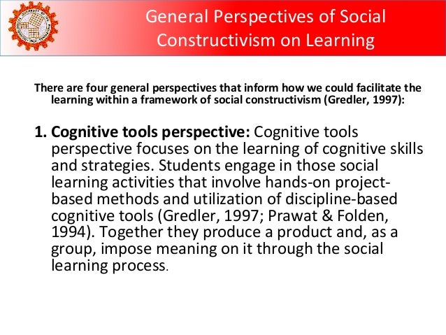 Comparing Learning Theories Constructivism Philosophy