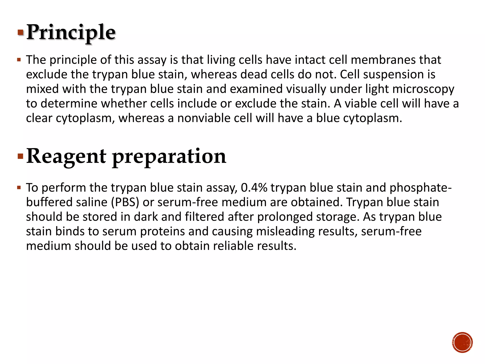 Principles & Applications of cell viability assays (MTT Assays) | PPTX