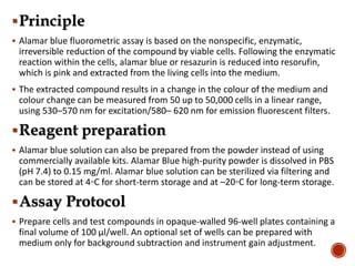 Principles & Applications of cell viability assays (MTT Assays) | PPTX