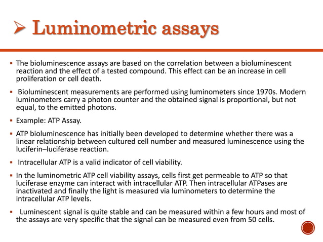 Principles & Applications of cell viability assays (MTT Assays) | PPTX