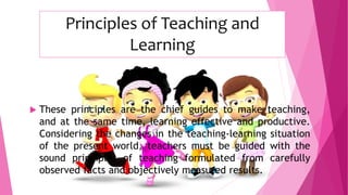 Principles as used in Teaching and Learning | PPTX