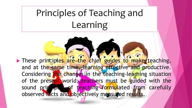 Principles as used in Teaching and Learning | PPT