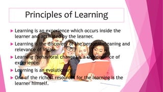 Principles as used in Teaching and Learning | PPTX