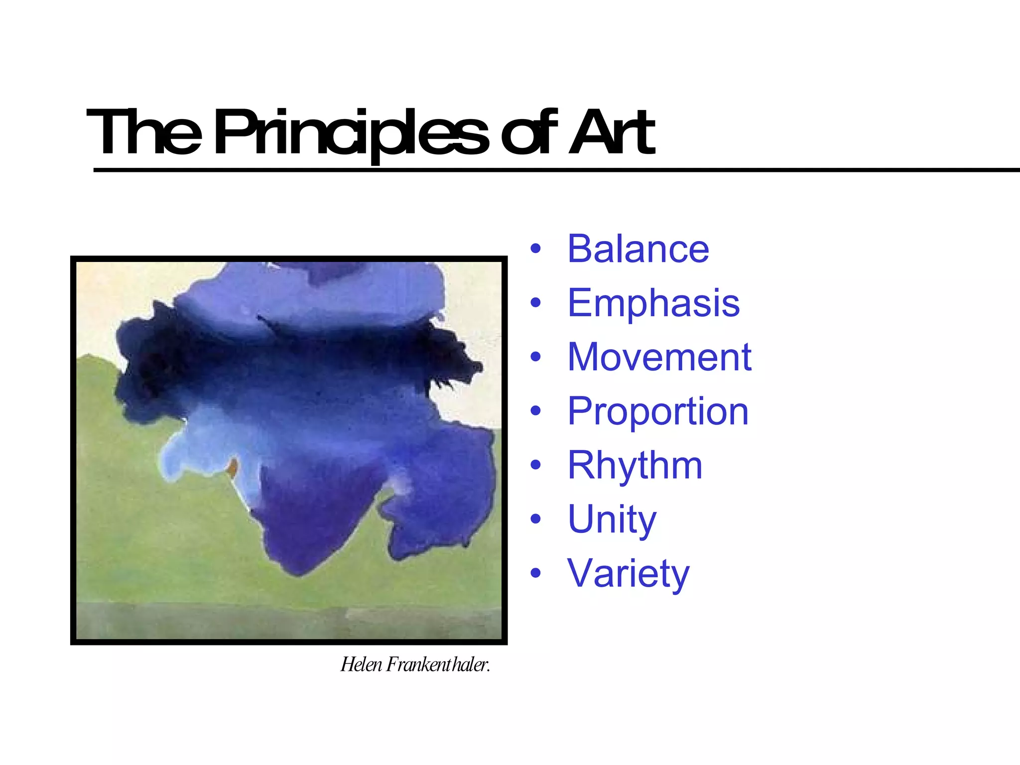 Principles of Art | PPT