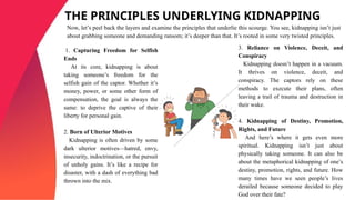 PRINCIPLES BEHIND THE KIDNAPPING SCOURGE IN NIGERIA AND GROWING OUT OF ...