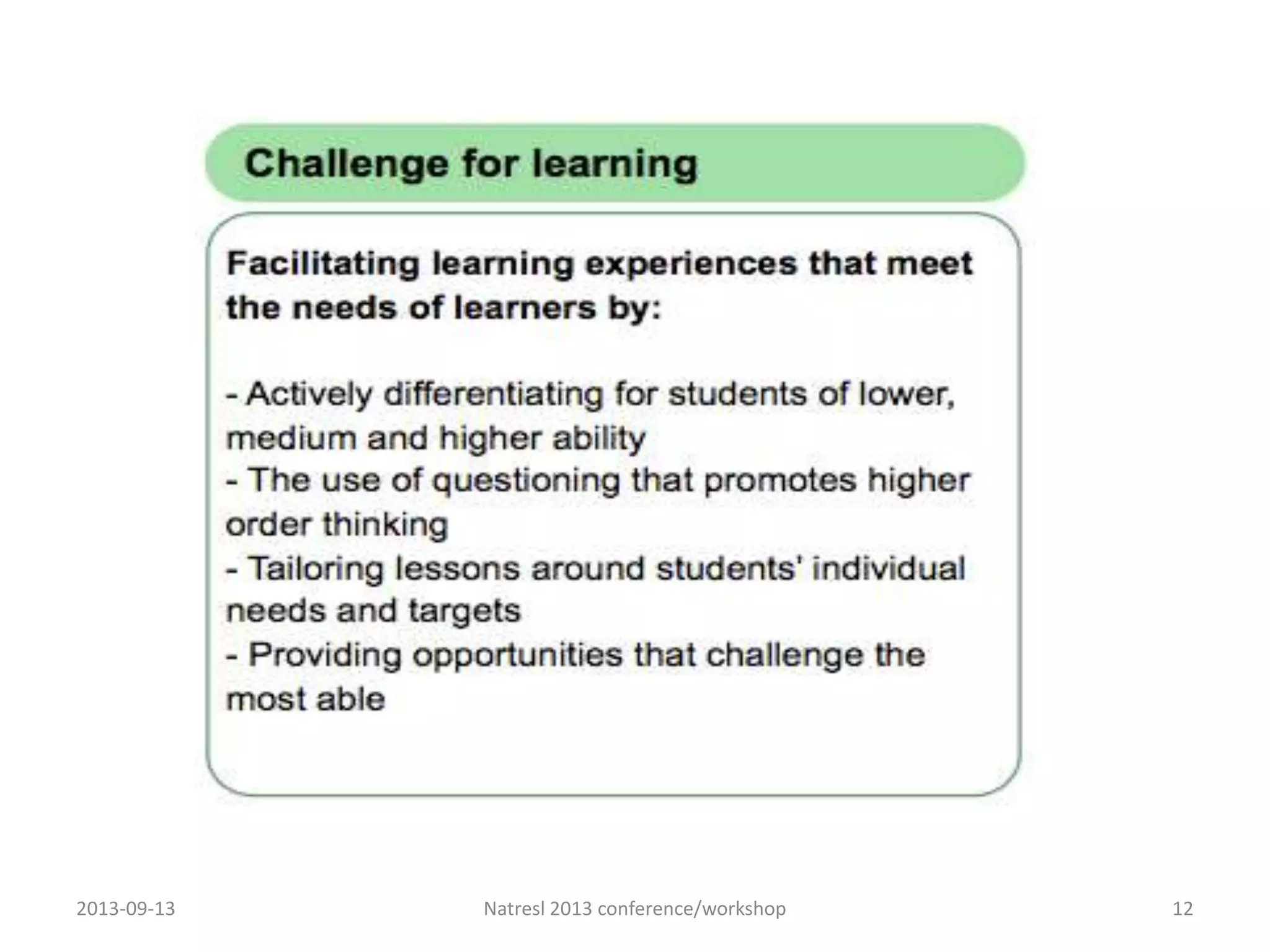 Principles, benefits, challenges of student centred learning | PPTX