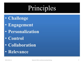 Principles, benefits, challenges of student centred learning | PPTX