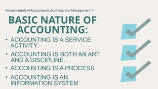 Principles & Concept of Accounting.pptx FABM1 | PPTX