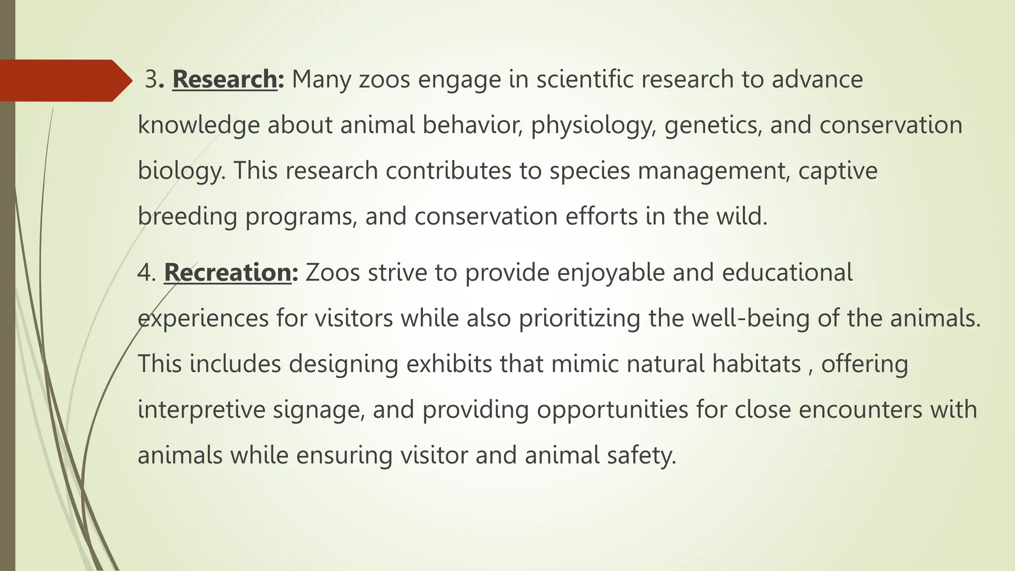 PRINCIPLES & CONCEPTS OF ZOO AND CAPTIVE WILD | PPTX