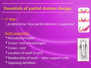 Principles & Designing of Removable partial denture.pptx