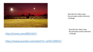 Principles design lecture | PPTX