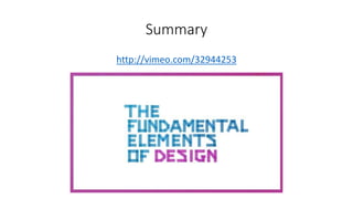 Principles design lecture | PPTX