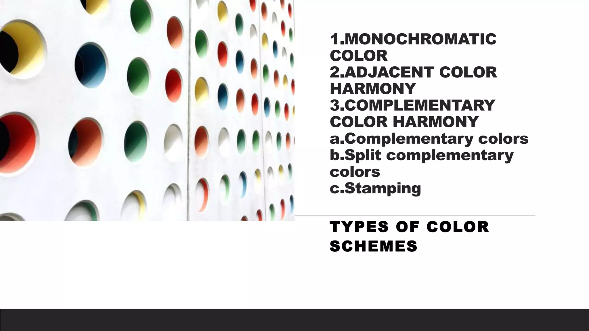 Principles and Elements of Design, Color Schemes and Methods in ...