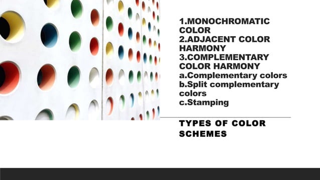 Principles and Elements of Design, Color Schemes and Methods in ...