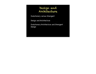 Principles and Techniques of Evolutionary Architecture with Dr. Rebecca ...