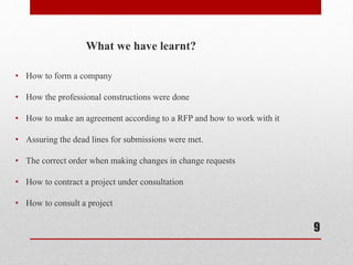 Construction company | PPTX