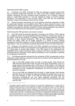 Principles financialmarketinfrastructuresframeworkandmethodology | PDF