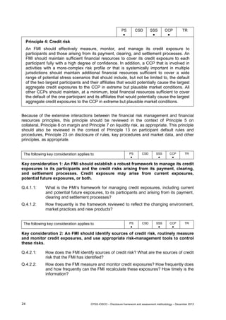 Principles financialmarketinfrastructuresframeworkandmethodology | PDF