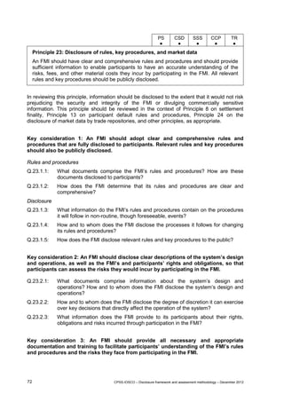 Principles Financialmarketinfrastructuresframeworkandmethodology Pdf