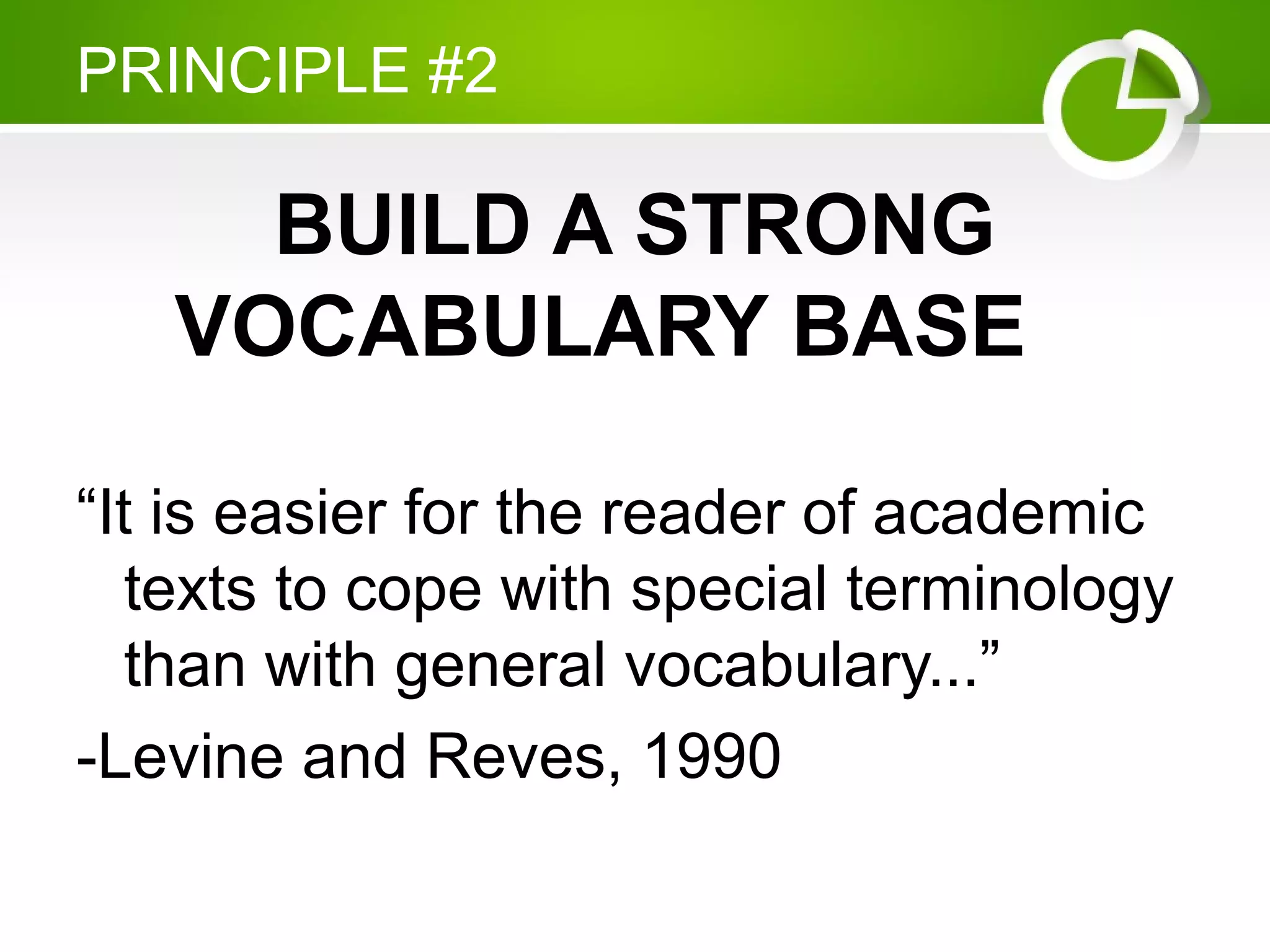 Principles for teaching reading | PPT
