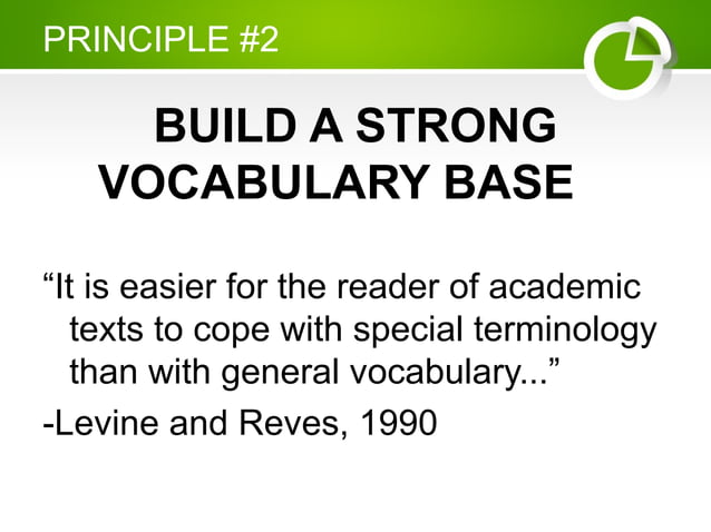 Principles for teaching reading | PPT