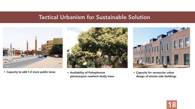 Principles for Urban Street Planning; The case of Khartoum city | PDF ...
