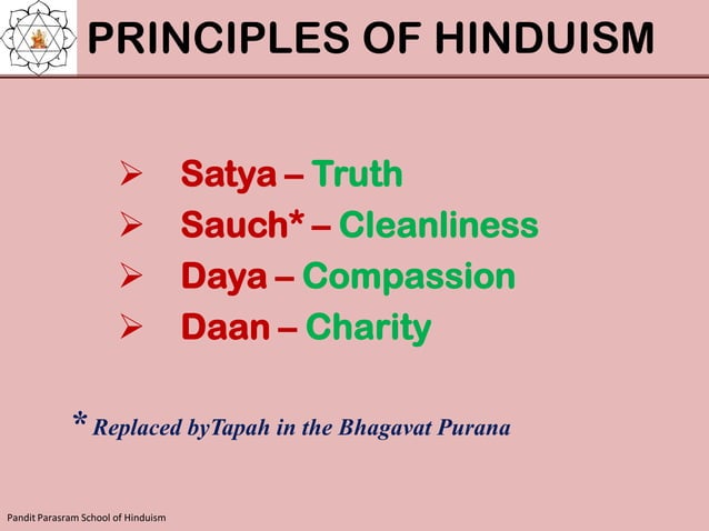 Principles & Goals of Hinduism | PPT