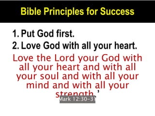 Life Principles for Success | PPTX