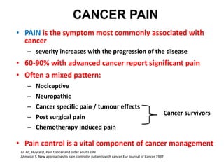 Principles in cancer pain management = j ansen 2014 | PPTX