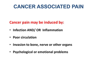 Principles in cancer pain management = j ansen 2014 | PPTX | Cancer ...