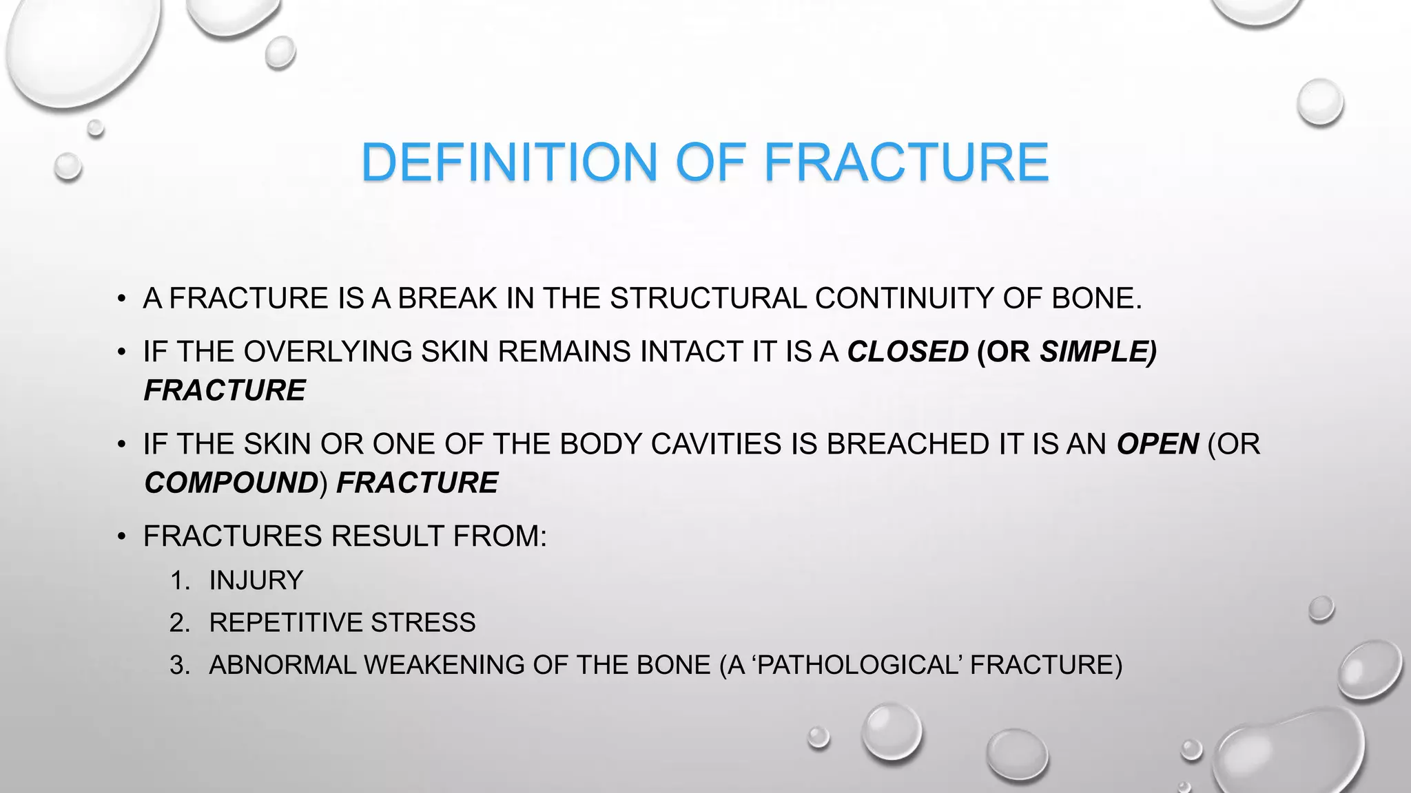 Principles in fractures management | PPTX