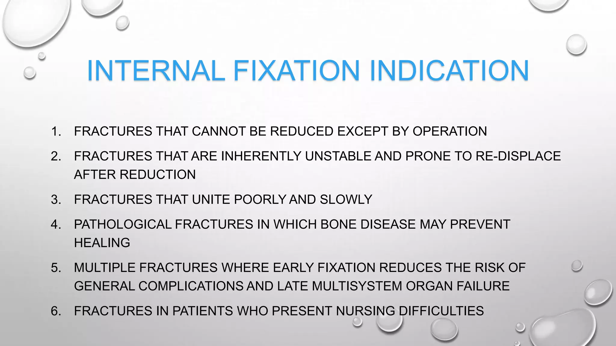 Principles in fractures management | PPTX
