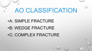 Principles in fractures management | PPTX