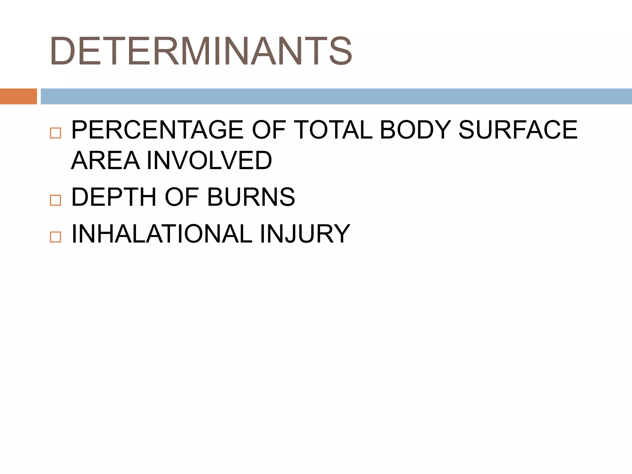 Principles in management of burns | PPTX