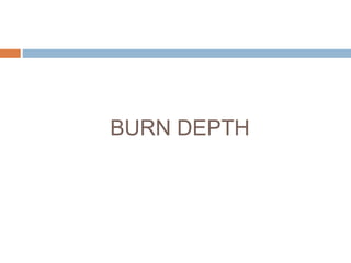 Principles in management of burns | PPT