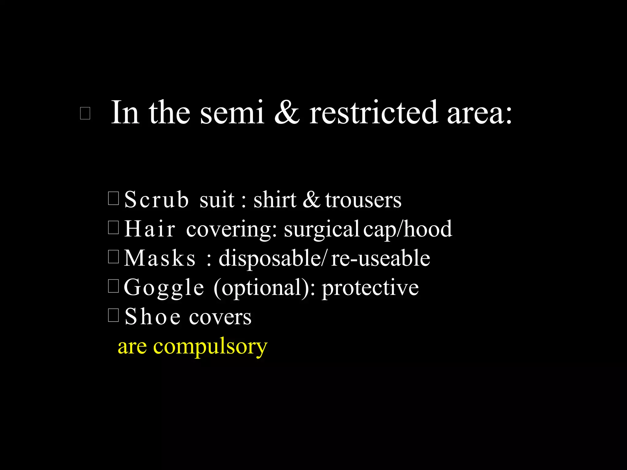 Principles in Operation Theatre | PPTX