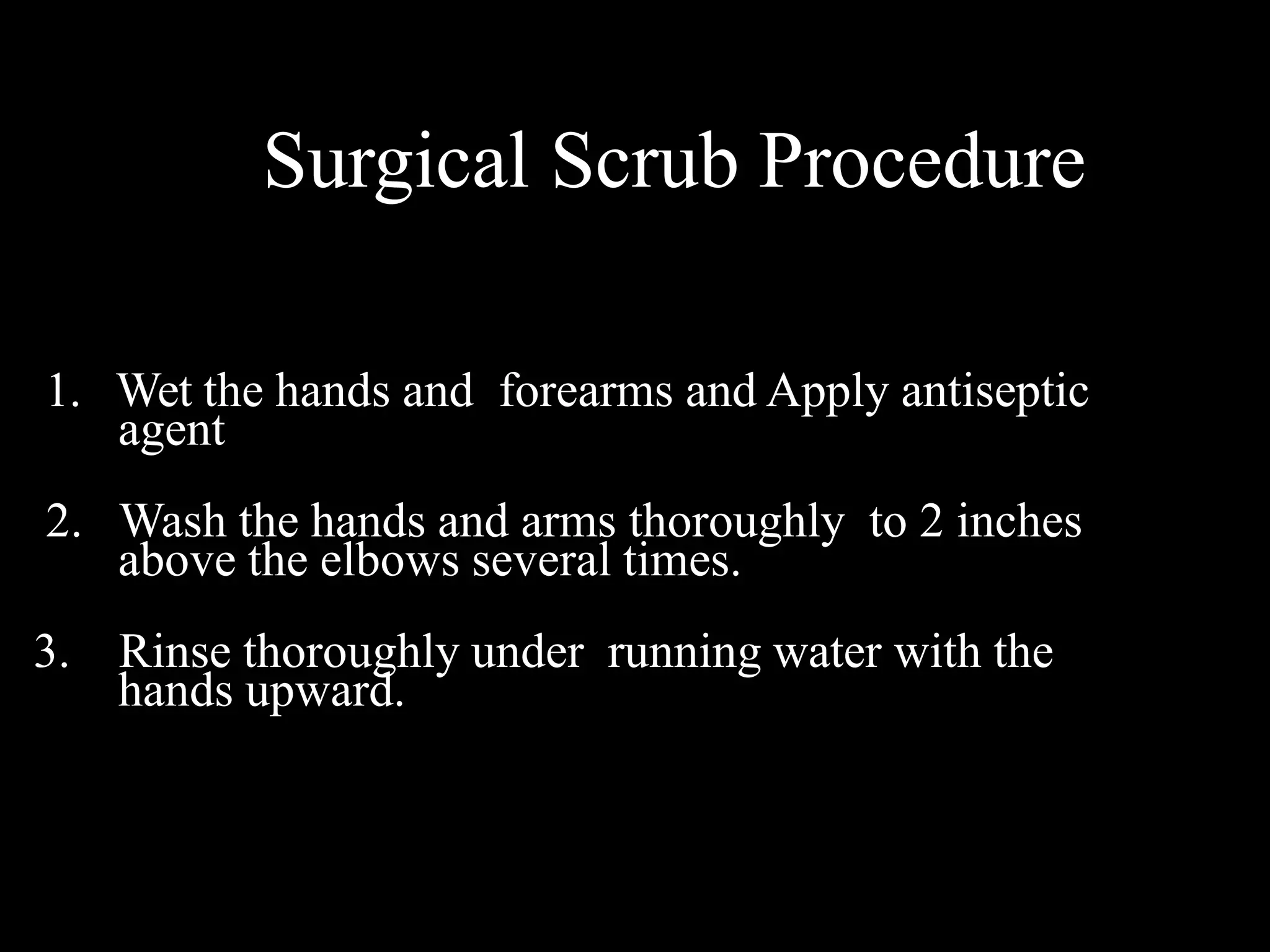 Principles in Operation Theatre | PPTX