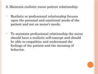 principles in psychiatry.pptx medical nursing | PPTX