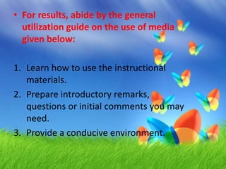 Principles in the selection and preparation of instructional materials | PPTX