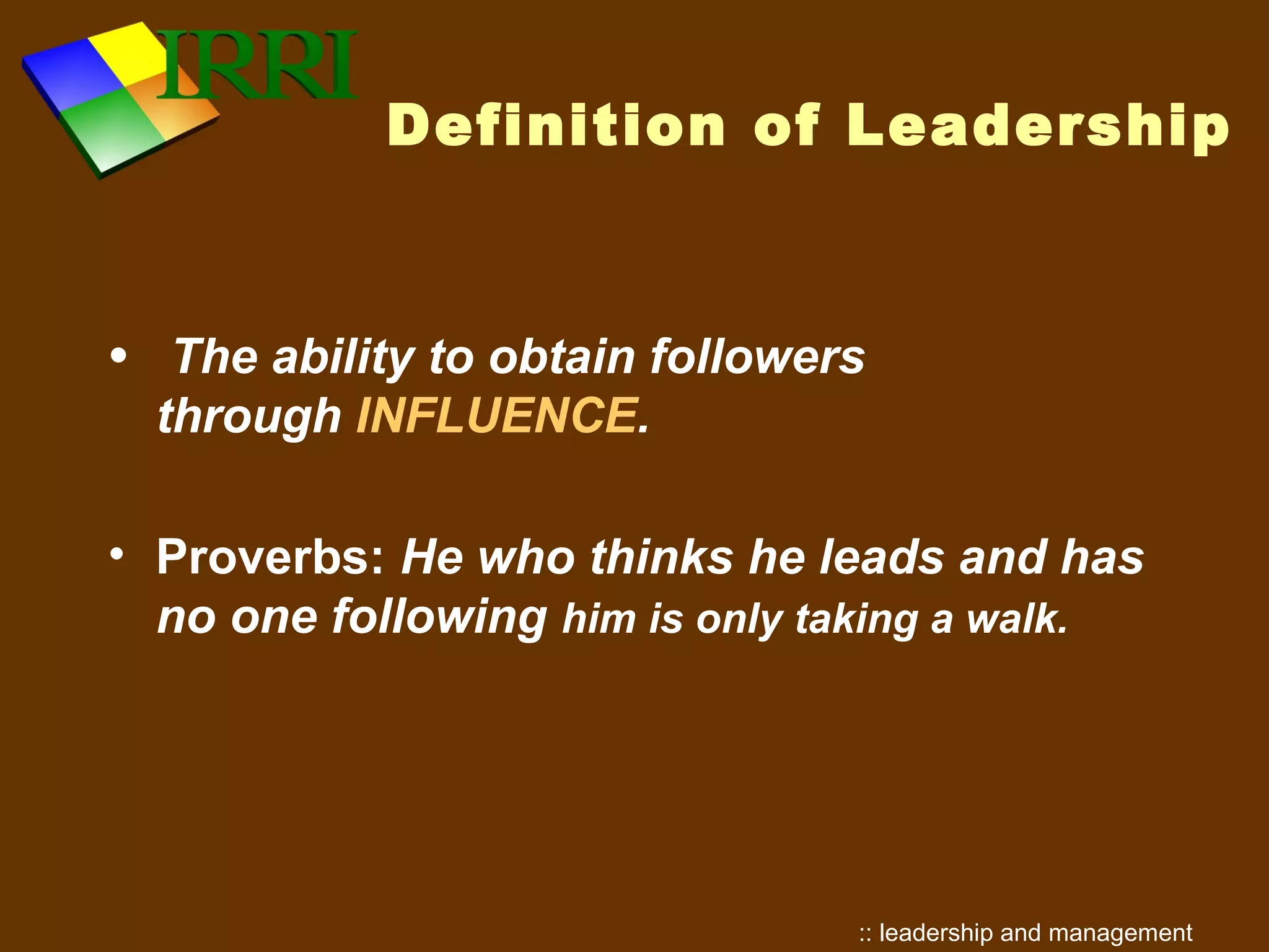 Principles,leadership & management | PPT