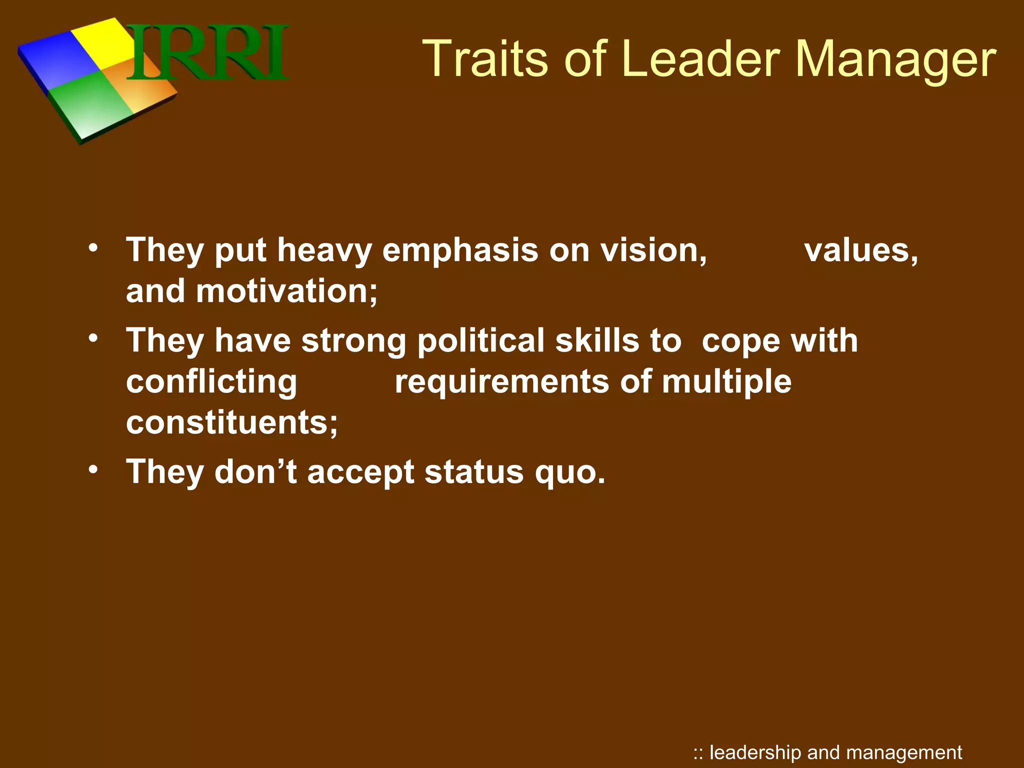 Principles,leadership & management | PPT