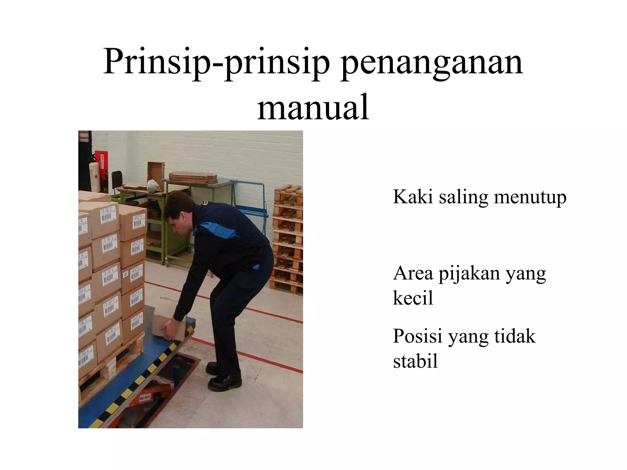 Principles manual handling | PPT
