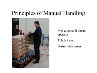 Principles manual handling | PPT
