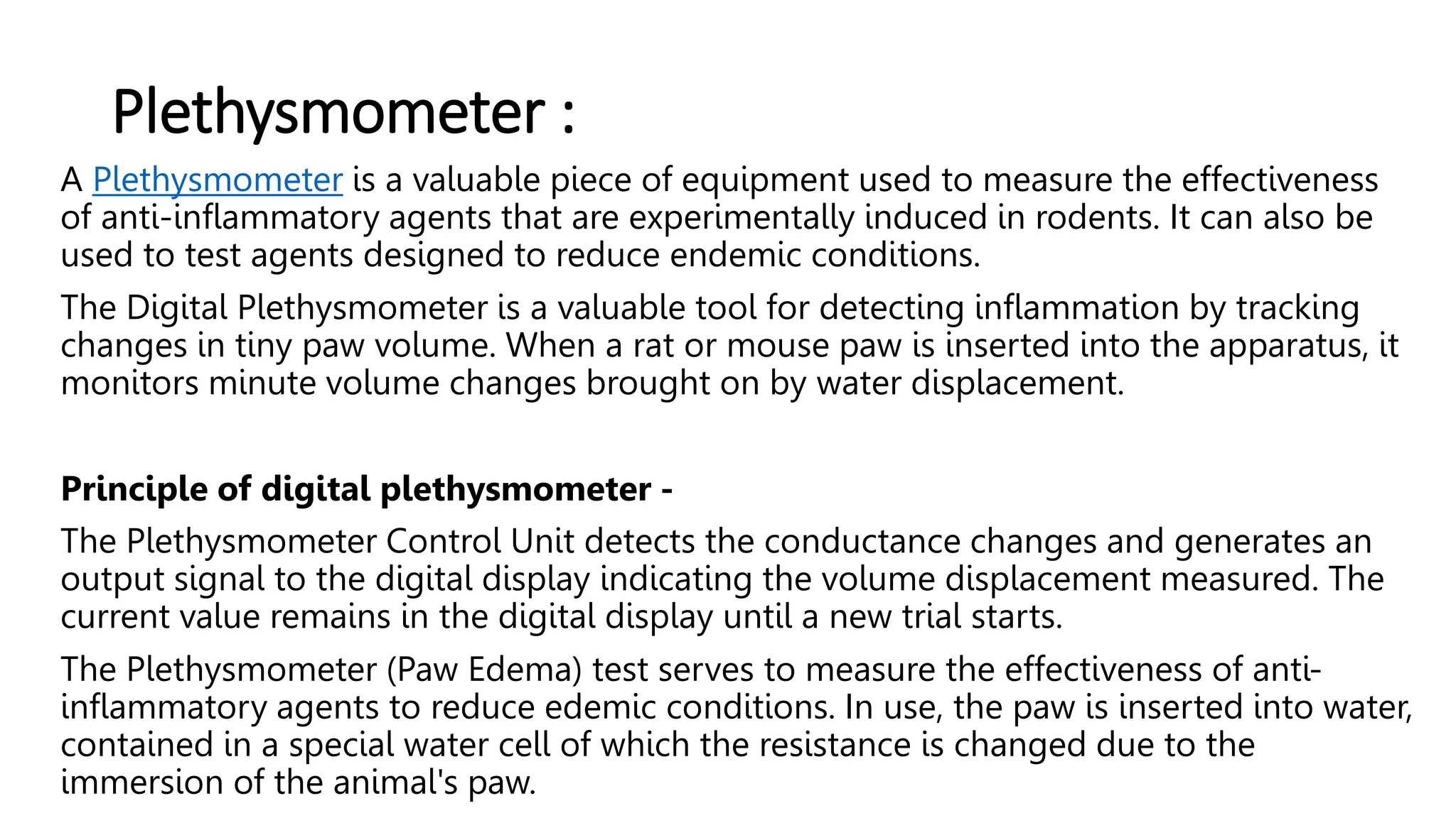 Principles & Methods Of Radial Arm Maze, Y Maze & Plethysmometer.pptx