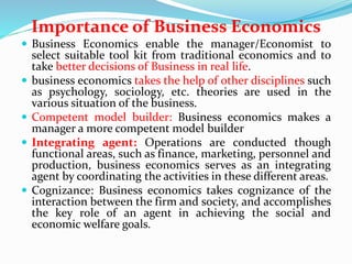 Business Economics | PPT
