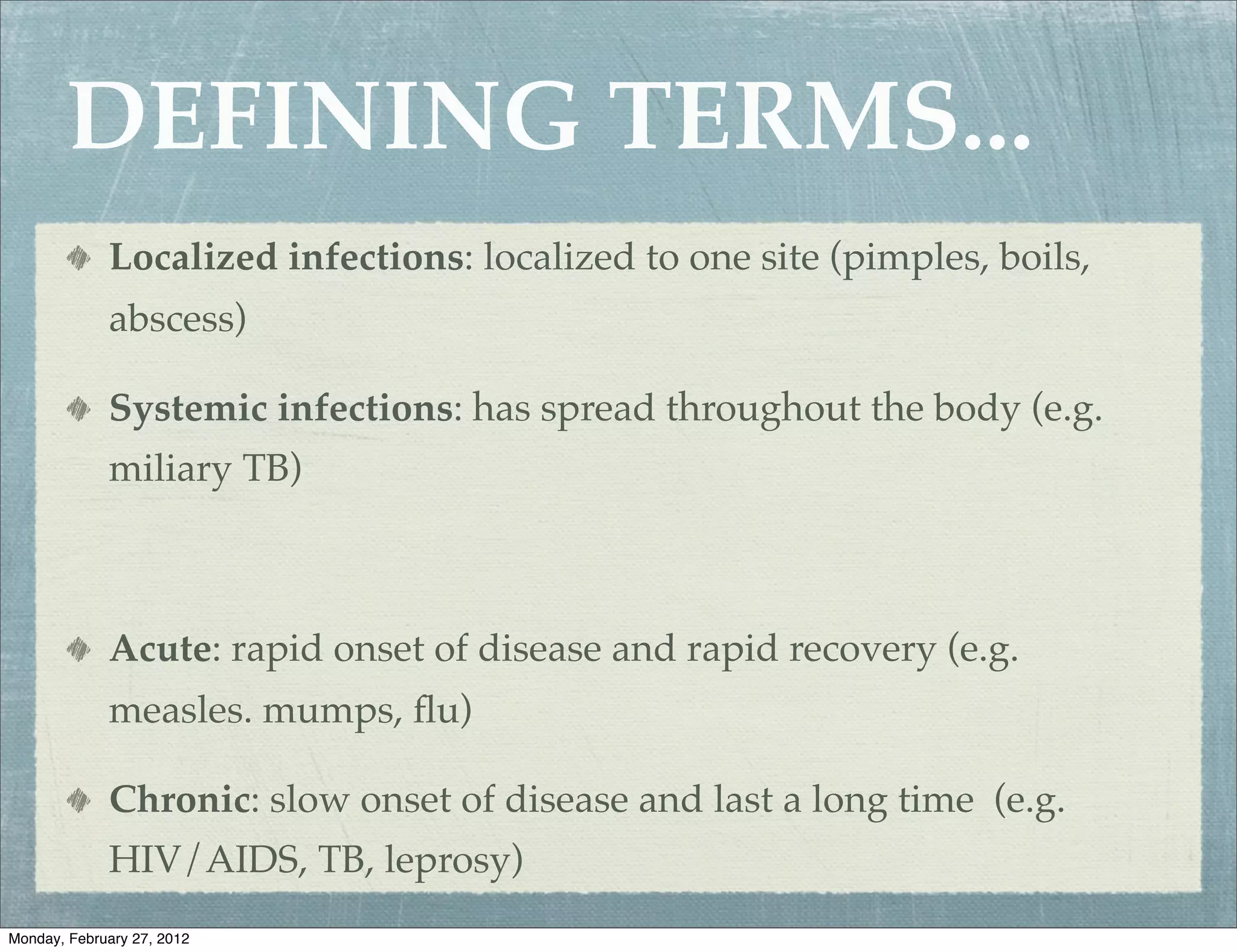 Principles od disease and epidemiology for exam 3 | PDF