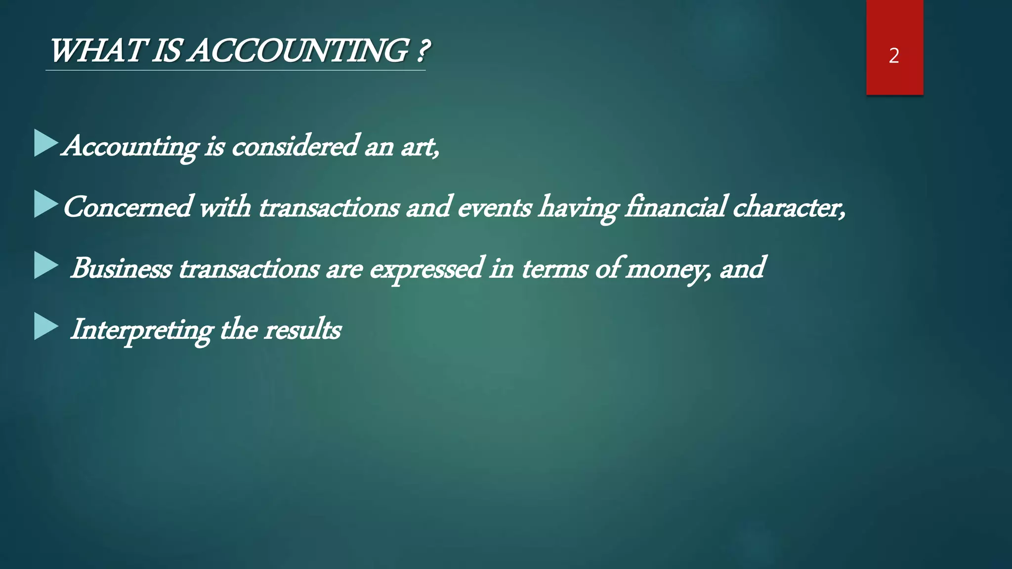 Principles of accounting | PPT