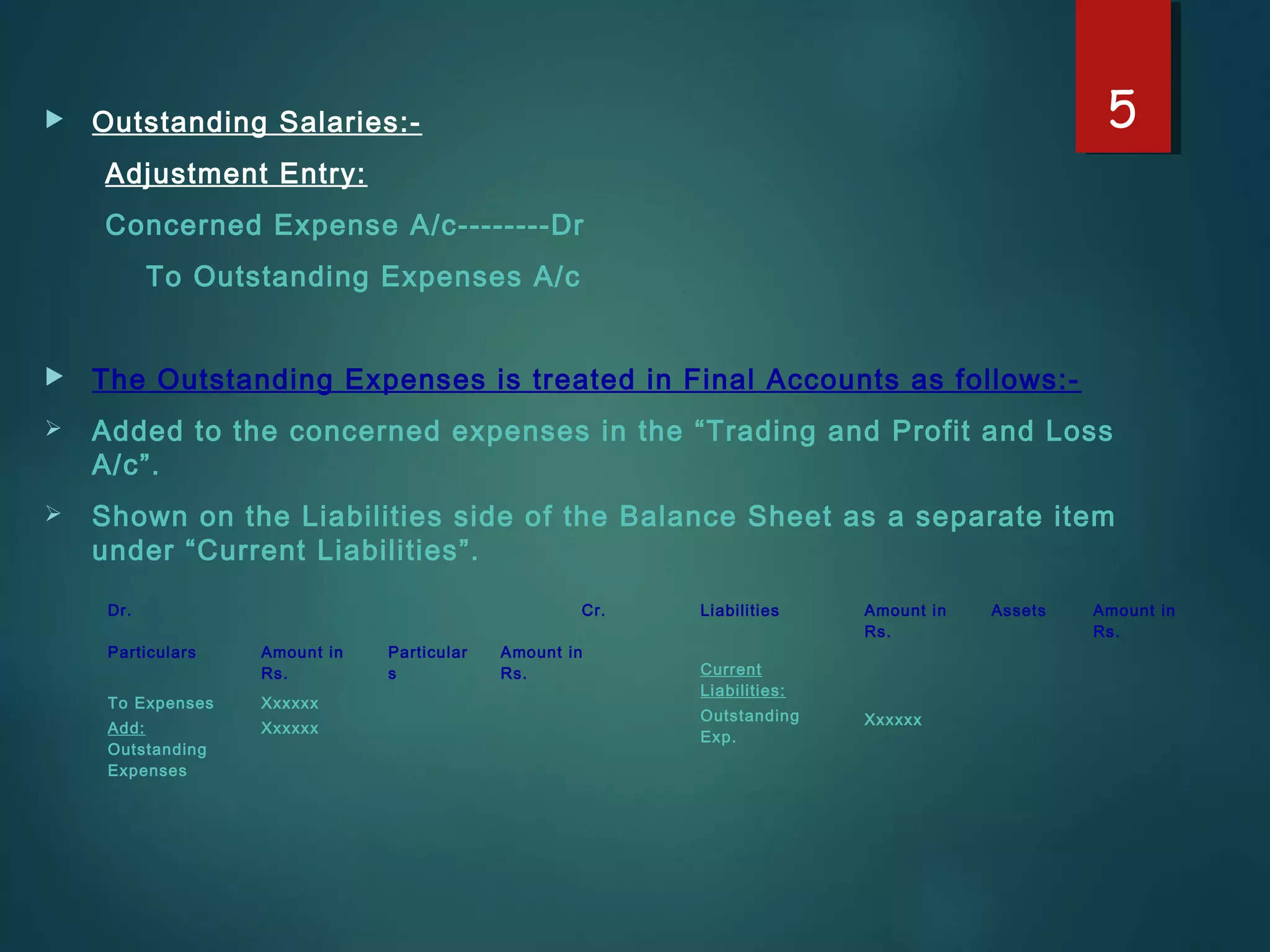 Principles of accounting- adjustments in final accounts | PPT