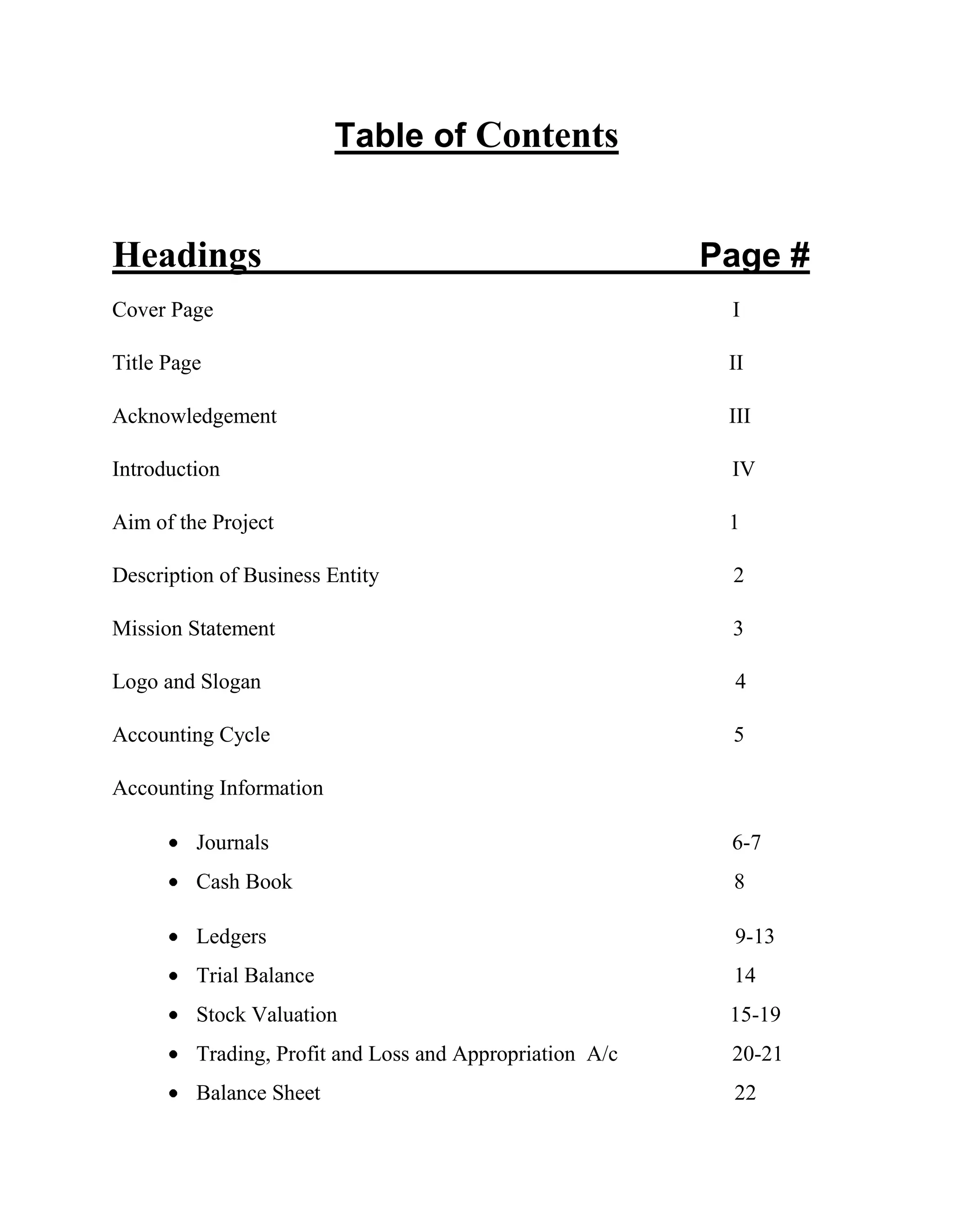 Principles of accounts sba | DOCX
