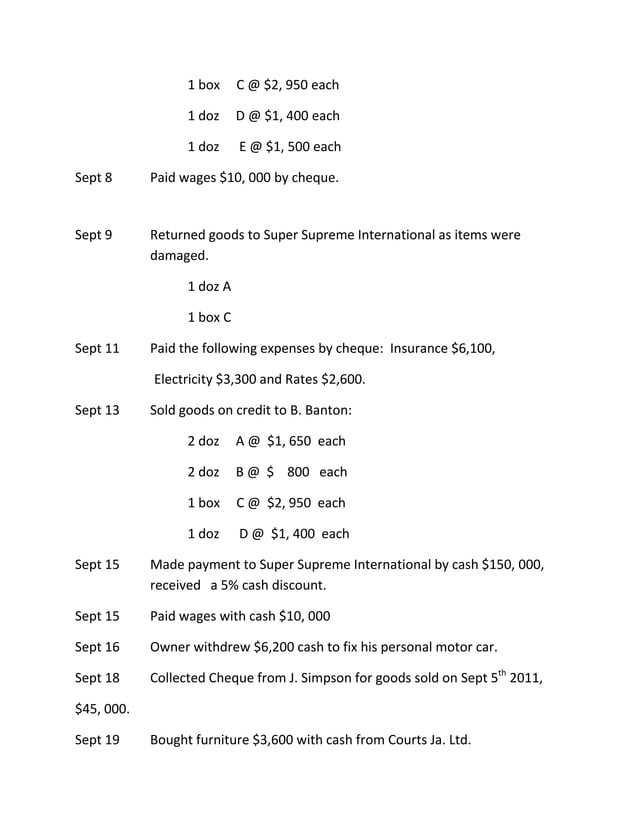 Principles of accounts sba | DOCX | Business Accounting & Finance ...